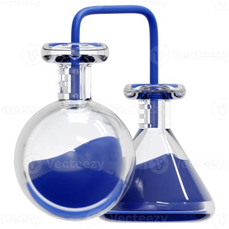 Chemistry 3d Render Icon Illustration 11578441 Png