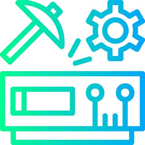 data mining linear gradient icon 39493653 vector art at vecteezy