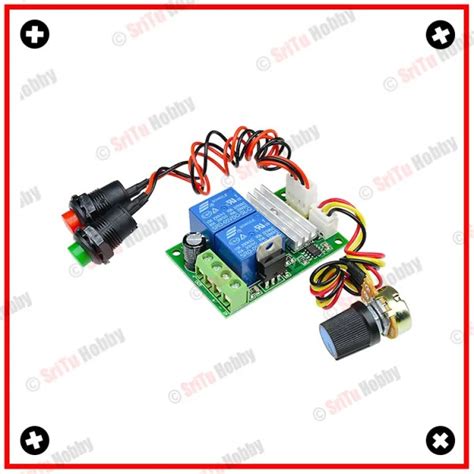 3a dc 6v 12v 24v pwm dc motor speed controller sritu hobby