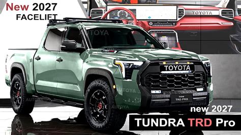 2027 Toyota Tundra Trd Pro Arrives Early With A Mid Cycle Refresh