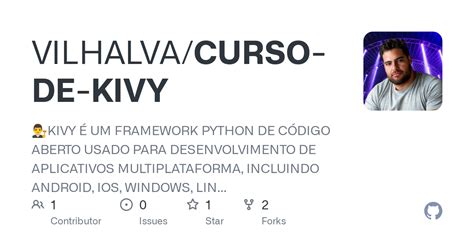 Github Vilhalvacurso De Kivy 👨‍⚖️kivy É Um Framework Python De CÓdigo Aberto Usado Para