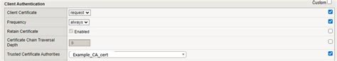 Client Certificate Forward To Backend Server Devcentral