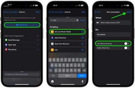 How To Automate Low Power Mode When Your Iphone Battery Is Depleted Macrumors