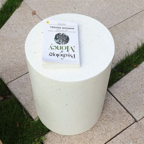 Ebern Designs Modern Minimalist Circular Side Table Wayfair