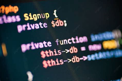 監視器上的 Php 代碼行 開發行軟件 照片背景圖桌布圖片免費下載 Pngtree