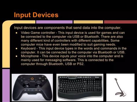 Presentation For Computer Components PPTX Computing Technology Computing