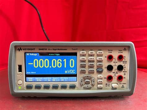 Agilentkeysight 34461a Digital Multimeter 65 Digit Ebay