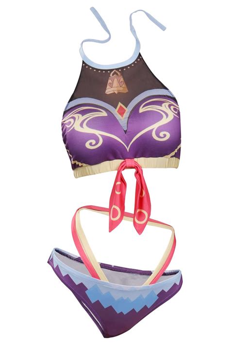 Buy Genshin Impact Bathing Suit Womens Hu Tao Venti Swimsuit Kazuha Raiden Sho Anime Bikini