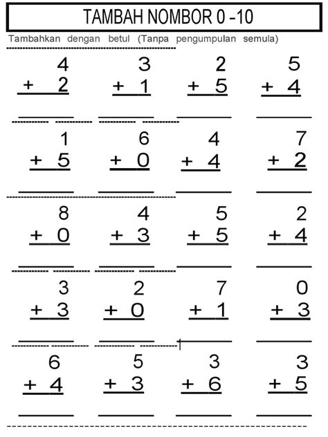 Latih Tubi Tahun 1 Matematik Muallim Hadi Pdf