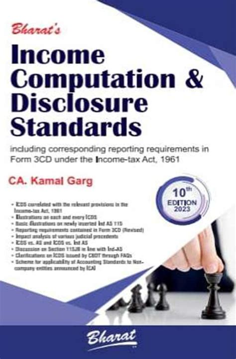 Income Computation And Disclosure Standards Book At 27 Discount