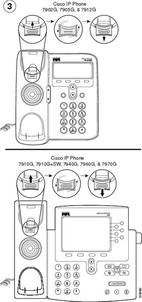 Installing The Universal Wall Mount Kit For The Cisco IP Phone Cisco