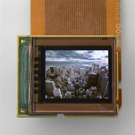 Oled Full Colour Microdisplay Image Quality And Sharpness