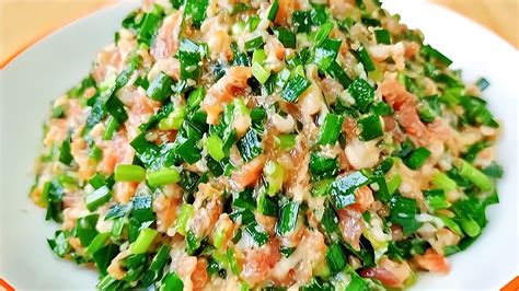 韭菜餡餃子的秘密兩步改變韭菜不出水不燒心鮮香美味無限 探店 美食探店 老廣的味道 中國美食 探索美食 YouTube