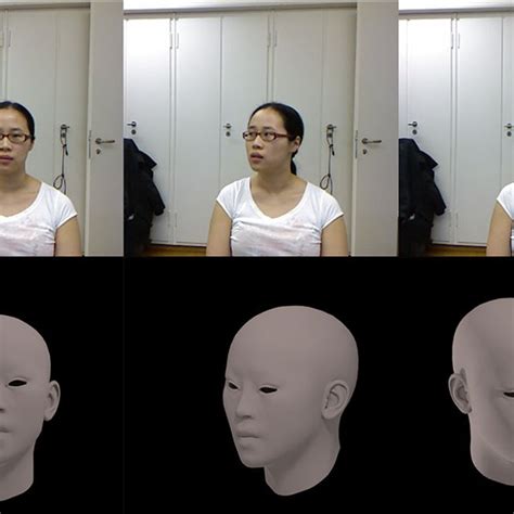 Some Rgb And Depth Frames From The Biwi Dataset With Different Head