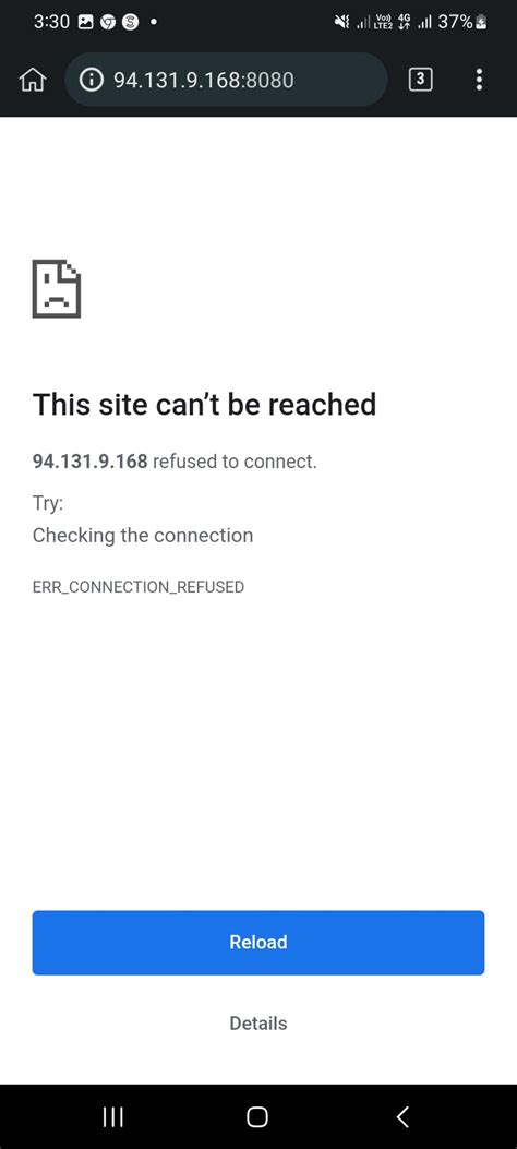[duplicate] validator gui ``` 8080``` web browser error