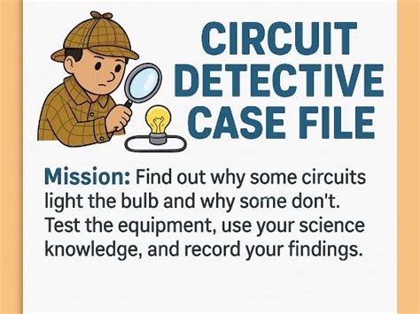 Circuit Detective Ks2 Practical Investigation And Worksheet Teaching Resources