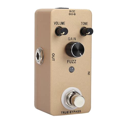 All Metal Housing Electric Guitar Fuzz Style Effec Grandado