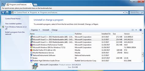 Ni Software Not Appearing In Uninstall A Program Ni