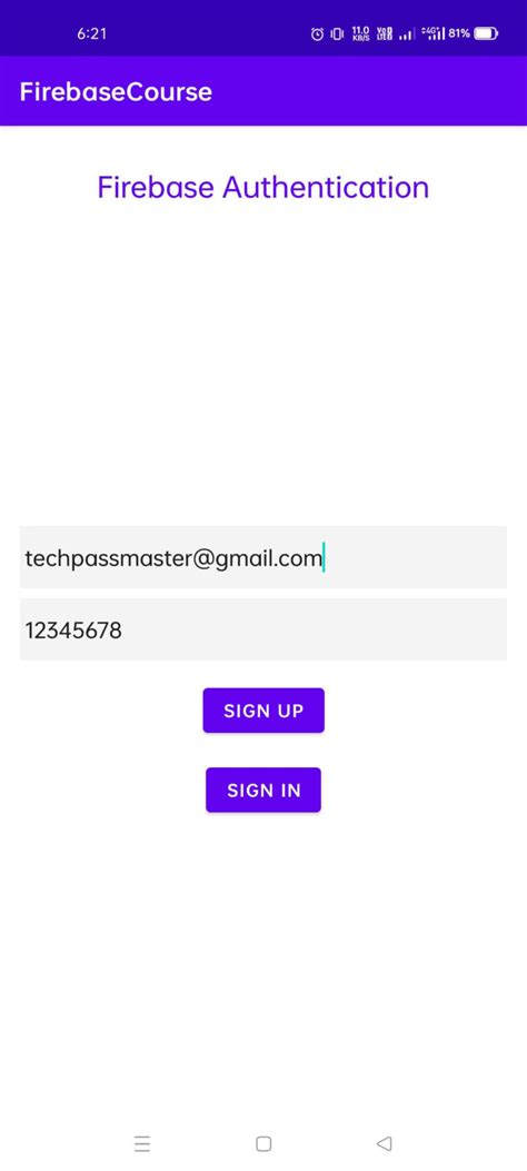 Firebase Authentication With Coroutines In Kotlin 2024