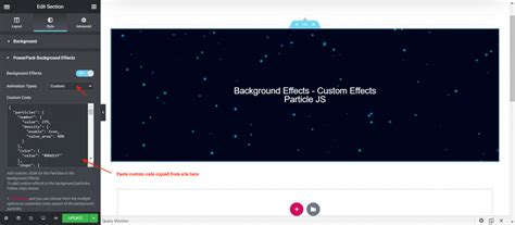 How To Customize Background Effects Using Particlejs Powerpack For