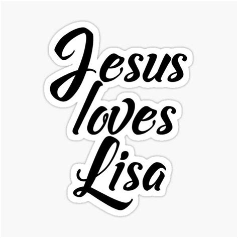 Lisa Name Stickers In 2020 Lisa Name Name Stickers Names