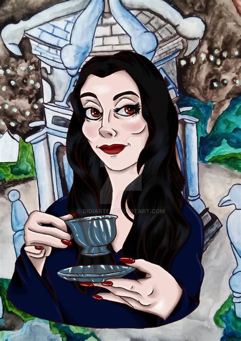 Morticia Addams By Didiarte On Deviantart