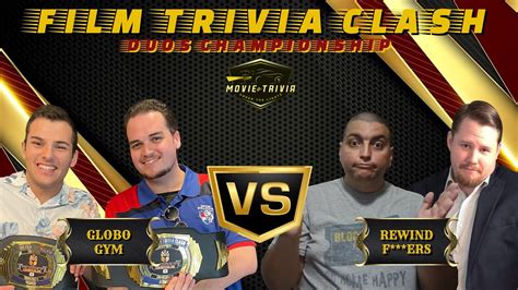 Globo Gym Vs Rewind F Ers I Duos Championship I Movie Trivia Youtube