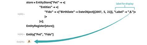 Set Up An Entity Store—wolfram Documentation