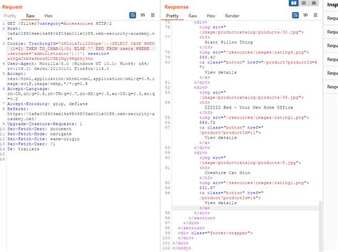 Burpsuite靶场 Sql注入12 Oracle的布尔盲注 Battleofzhongdinghe 博客园