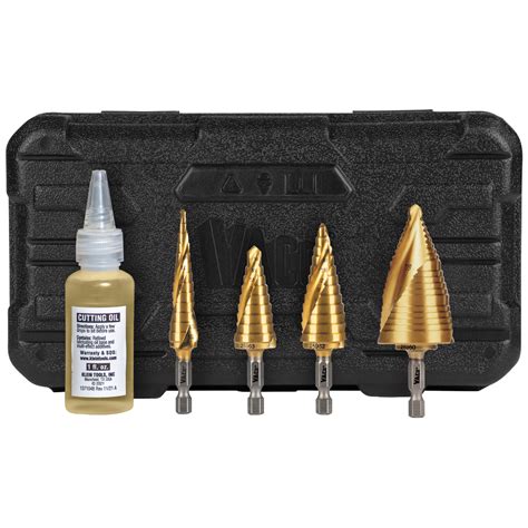 Klein Tools® Launches New Vaco Line Of Step Drill Bits Electrical