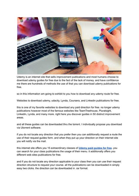 Ppt Web Development And It Software Free Courses Udemy Course