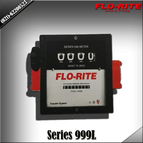 Jual Flow Meter Flo Rite Series 999l Size 1 12 Inch 40mm 23 151 Lpm