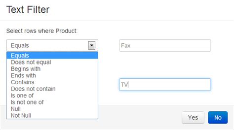 Filter Data Ubiq Analytics Ubiq Dashboards