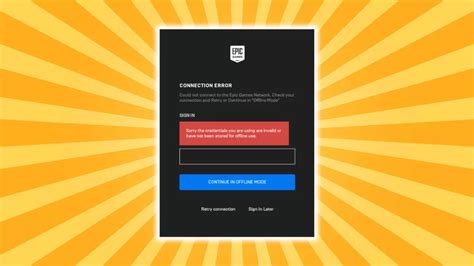 How To Fix The Epic Games Connection Error A Step By Step Guide