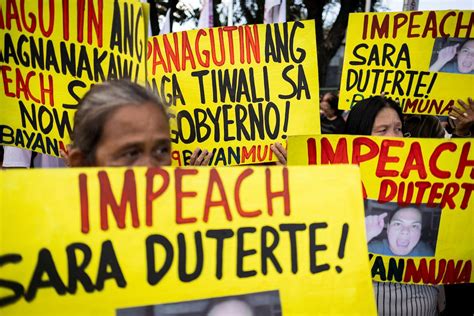 Philippine Vice President Sara Dutertes Impeachment How Will Her