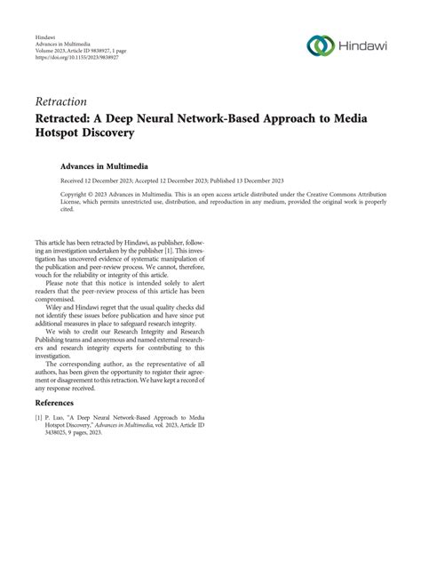 Pdf Retracted A Deep Neural Network Based Approach To Media Hotspot Discovery