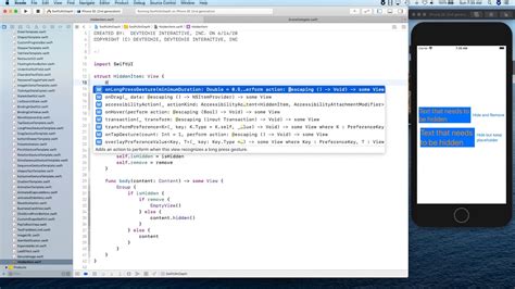 Swiftui Empty View Hide Show Custom View Modifier Youtube