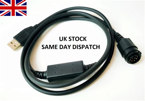 Usb Programming Cable For Motorola Dm4400e Dm4600e Dm4601e Dm3400 Dm3600 Non E Ebay Uk
