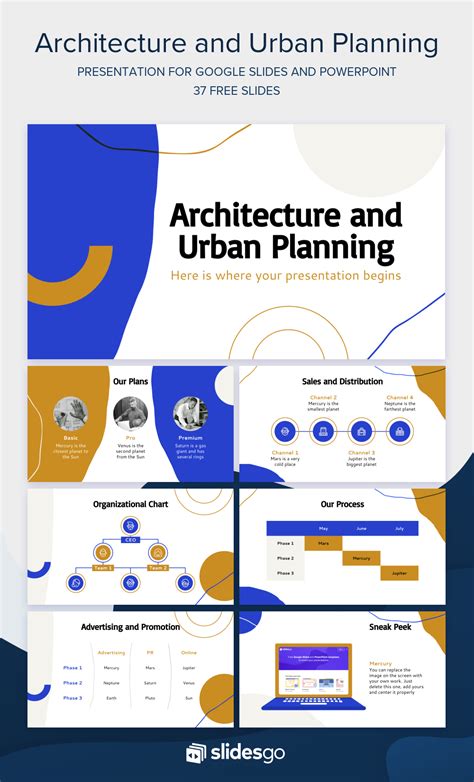 Architecture Urban Planning Google Slides PPT Template