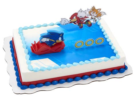 Sonic Sheet Cake