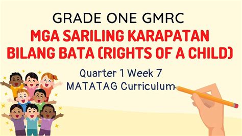 Gmrc Grade 1 Week 8