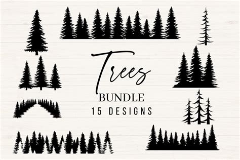Trees SVG Bundle