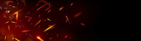 Эффект наложения искр красного огня на черном фоне Бесплатно векторы