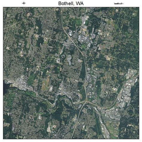 Aerial Photography Map Of Bothell Wa Washington