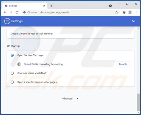Speed Dial Browser Hijacker Simple Removal Instructions Search Engine Fix Updated