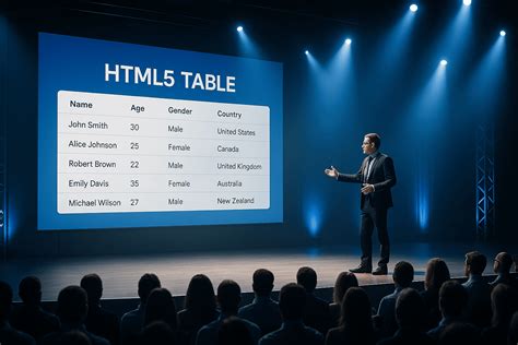 Tabelas HTML Guia Simples e Poderoso para Organizar Dados Criação de sites e sistemas web