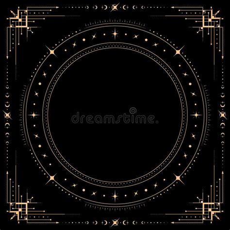 Mystic Border Stock Illustrations 5360 Mystic Border Stock
