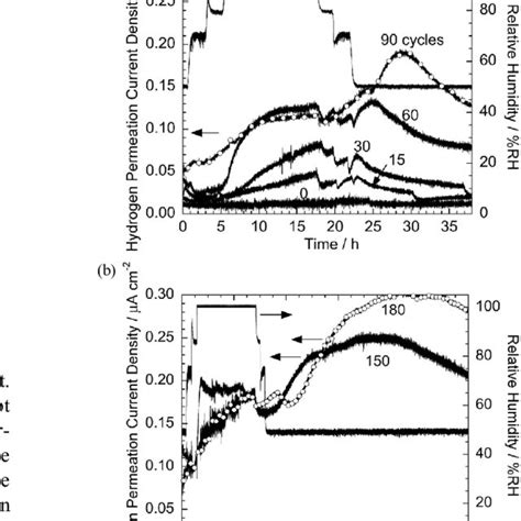 Schematic Drawing Of Electrochemical Hydrogen Permeation Test Carried Download Scientific