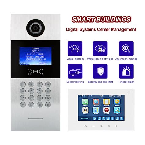 Tcpip Wire Video Intercom System Door Phones For Multi Apartment Tcpip Wire Video Intercom System Door Phones For Multi Apartment