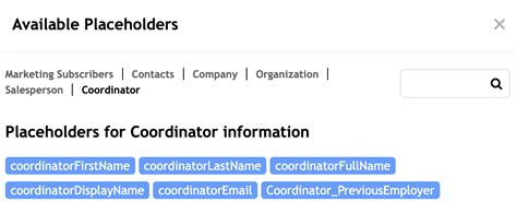 Dynamic Data Placeholders Help